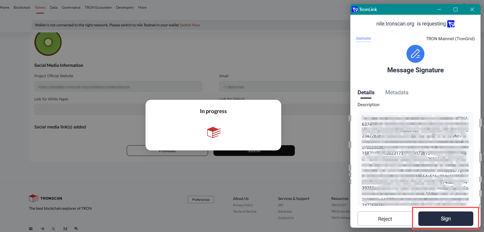 How to update token information? – TRONSCAN Support Center