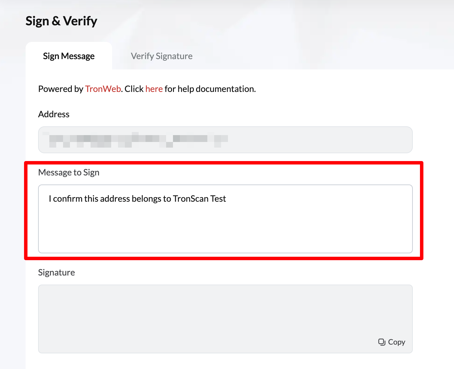 TronScan Address Public Tag Verification Guide – TRONSCAN Support Center