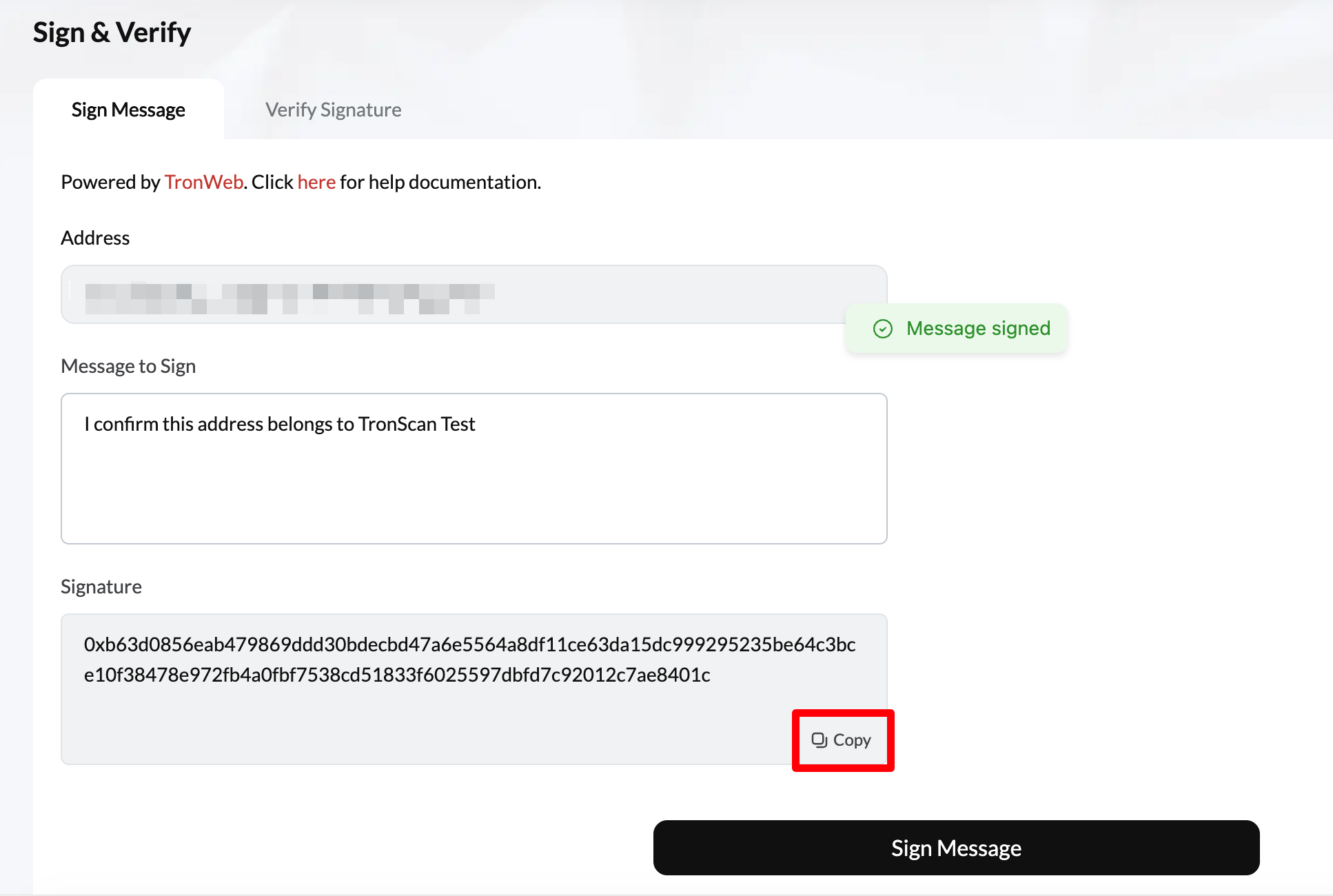 TronScan Address Public Tag Verification Guide – TRONSCAN Support Center